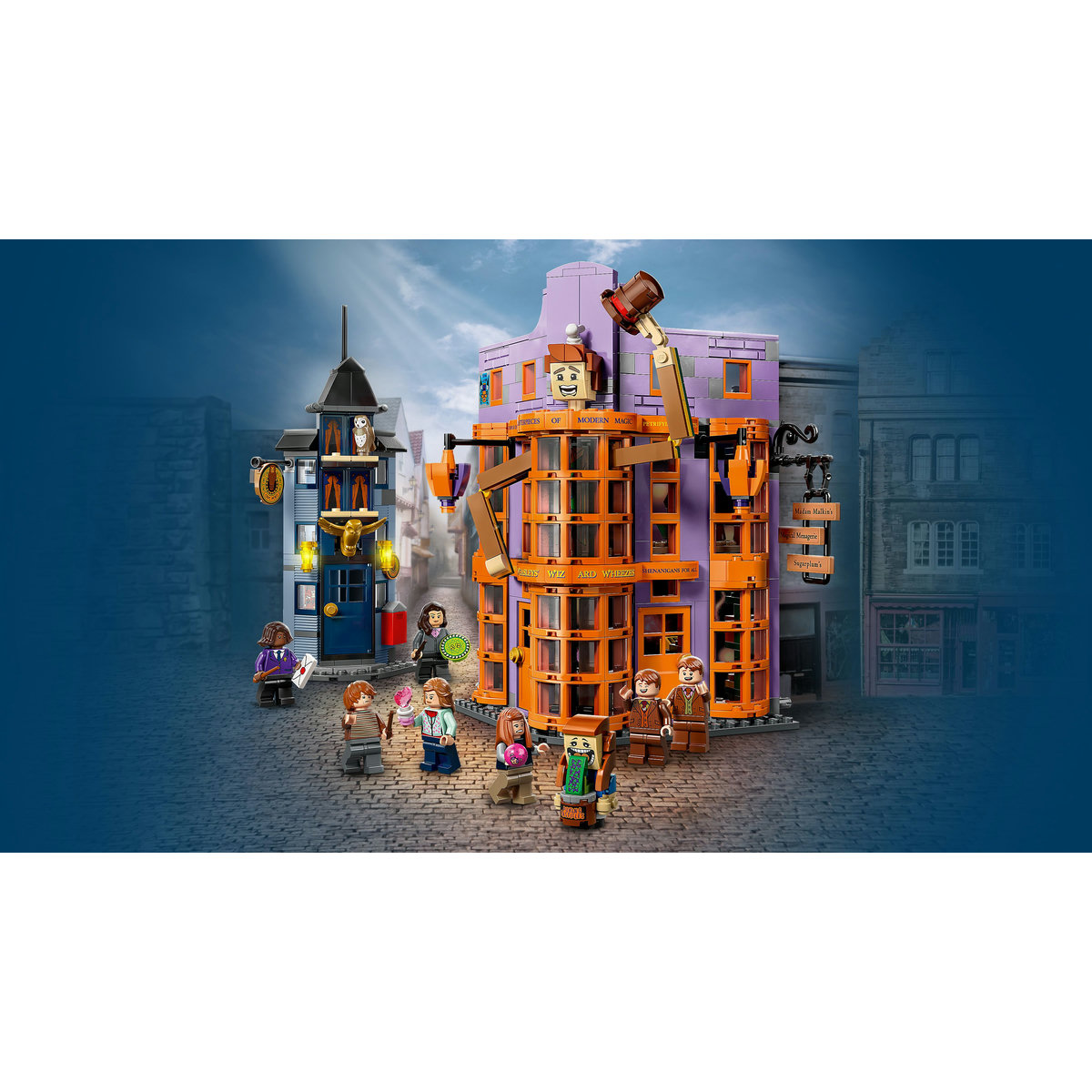 Diagon Alley: Magazinul Wizard Wheezes 76422 | LEGO Harry Potter ...